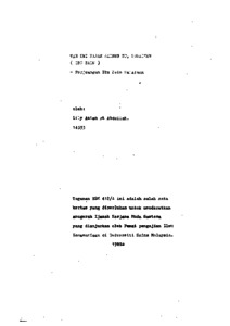 Welcome to Repository@USM - USM Research and Publication